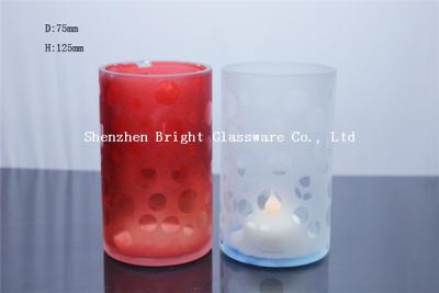 China Perfect design glass candle holder for decoration, hurricance glass for sale