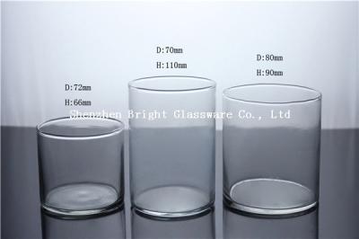 China clear blown glass candle cup,blown candle holder for sale