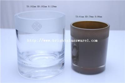China best quality design glass candle holder for sale