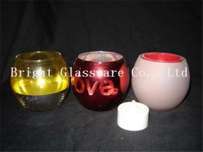 China decoration glass candle holder, Hurricane glass for wholesale for sale