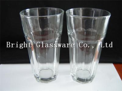 China tall glass beer mugs, glass water cup for wholesale for sale