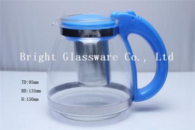 China China supply 1.5 L glass teapot with handle use in home for sale
