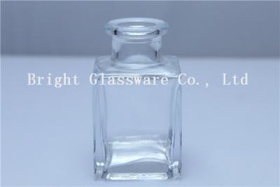 China small square glass perfume bottle sale for sale