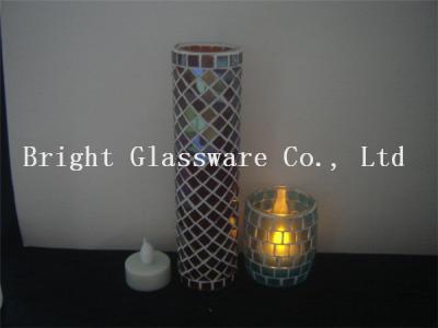 China Wholesale Tea Light Candle Holder, mosaic candle holder for sale