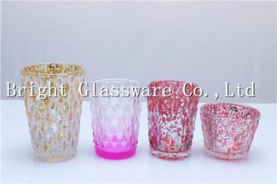 China different size mercury votive candle holder, tea light candle holder cheap for sale