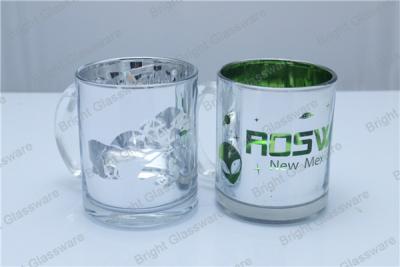 China Nice design candle mug with handle, candle holder with custom logo for sale