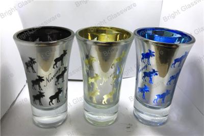 China nice custom glass plated candle cup with cheap price for sale