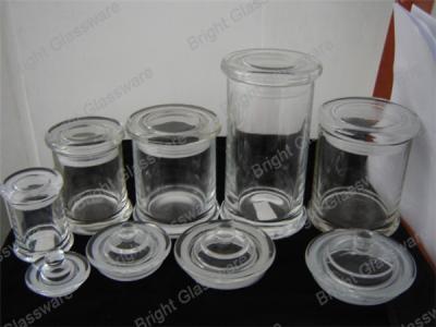 China wholesale clear 3OZ-21OZ glass jar with cheap price in stock for sale