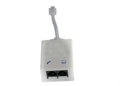 China Plastic DSL Filter Splitter , Telephone Socket Splitter OEM Service for sale