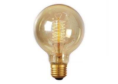 Cina Lampadina d'annata della base E26 40 watt, lampadine del filamento decorativo G80 in vendita