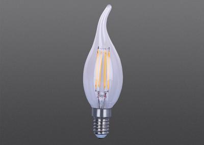 Cina Una lampadina da 35 millimetri Edison LED, lampadina di vetro della candela di Ses del filamento di Shell E12 4w LED in vendita