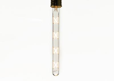 Cina Lampadina tubolare Dimmable ambrato di T9 Edison LED filamento 2300k di spirale di 4 watt in vendita
