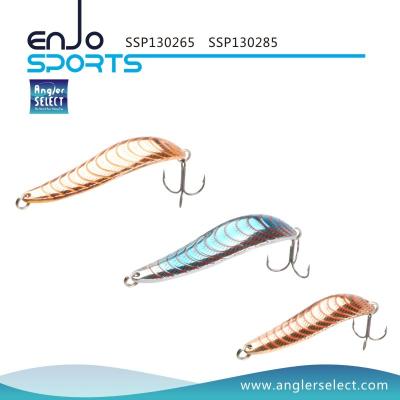 China Angler Select Spinner Fishing Sinking Bronze Lure with Vmc Treble Hooks (SSP130265) for sale
