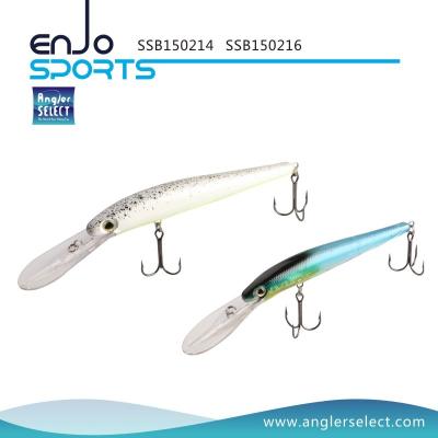 China Angler Select Deep Diving Stick Bait Fishing Lure with Vmc Treble Hooks (SSB150214) for sale