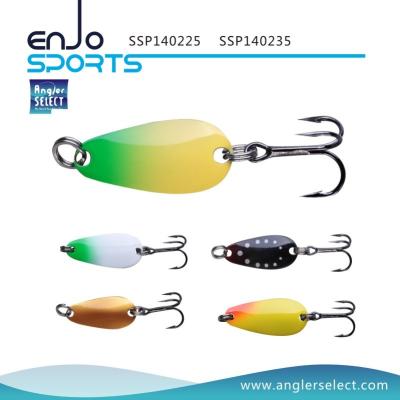 China Angler Select Top Water Spoon Fishing Tackle Lure with Vmc Treble Hooks (SSP140225) for sale