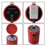 China 25W Public Speech Portable Megaphone Speaker With Microphone for sale