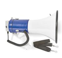 China 0.8 To 1KM Megaphone Multi Function Plastic Cheerleading Megaphones for sale