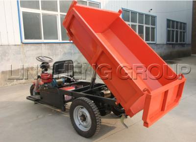China Cargo Electric Tricycle or Three wheels dump tricycle made by Henan Ling Heng for sale