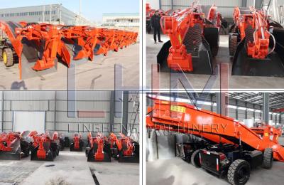 China Mucking Loader / hag-loader / excavating loader used in the excavating of tunnel mining, mine engineering, coal mines, m for sale