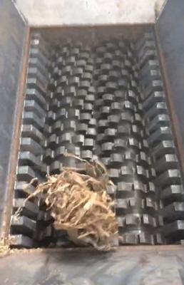 China Crop straw Shredder machine Double shaft Shredder machine with good feedback high capacity and low cost for sale