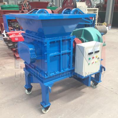 China Small Type Shredder machine Double shaft Shredder machine with good feedback high capacity and low cost for sale