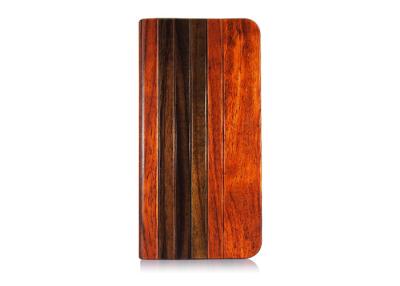 Cina Cassa di legno ibrida del foglio del cuoio di iPhone di Shell del telefono cellulare resistente ai colpi e prova della polvere in vendita