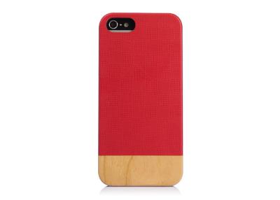 Cina Casse protettive del telefono della cassa posteriore di legno leggera del PC per il iphone 5 in vendita