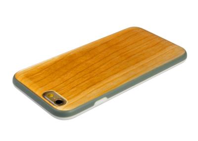 Cina iPhone 6 casse di legno del telefono della ciliegia naturale impermeabile delle casse che splendono PC in vendita