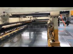 Galvanized steel cutting