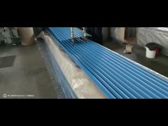 Bule Galvanized Roofing Steel Sheet Water Ripple Type 18-76-800mm