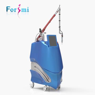 China New style hot sale 12 inch screen 585nm/650nm/755nm Optional picosecond laser machine for sale