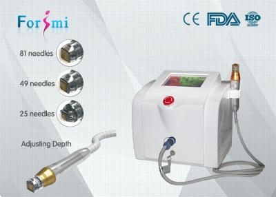China Bipolar 5MHz & 80W skin rejuvenation machine 8.4 inch screen micro-needle fractional rf with CE approved for sale