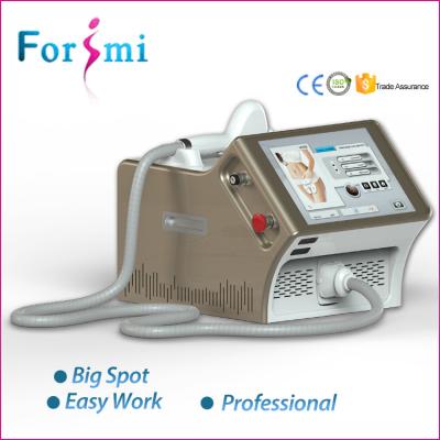 China Forimi CE FDA approved professional painless whole body use 15 inch 1800w cooling gel laser hair removal for sale for sale