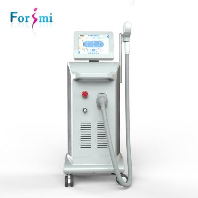 China Professional 2500w permanent soft light soprano laser hair removal machine 755 808 1064 3 wavelength system for sale for sale