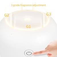 China BPA Free Mini Aroma Diffuser New White Smart Nebulizer Diffuser Waterless 150ml for sale