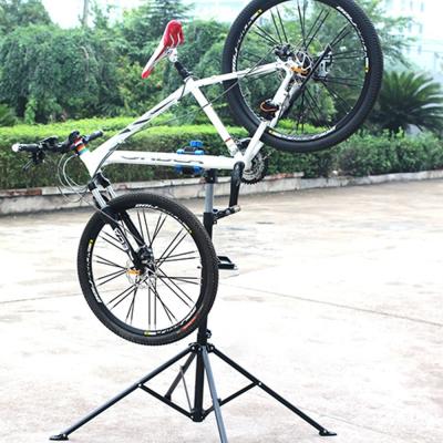 China Cycle Steel Foldable Bike Bicycle Work Stand Rotating Vertical Bike Repair Stand for sale