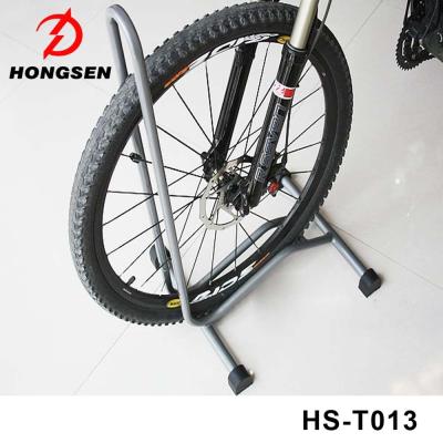 China China Steel Material L Shaped Bike Parking Rack Bicycle Accessories Parts Floor Display Stand for sale