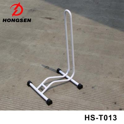 China L Shape Square Base Bike Parking Stand Bicyle Accessories Indoor Display Rack for sale