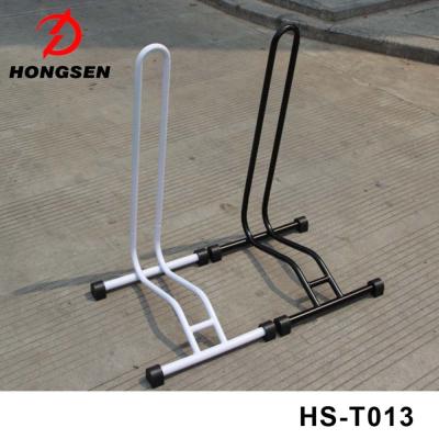 China Steel Pipe Surface Coating L-Shape For Bicycle Parking Rack Display Stand Bike Repair Stand for sale