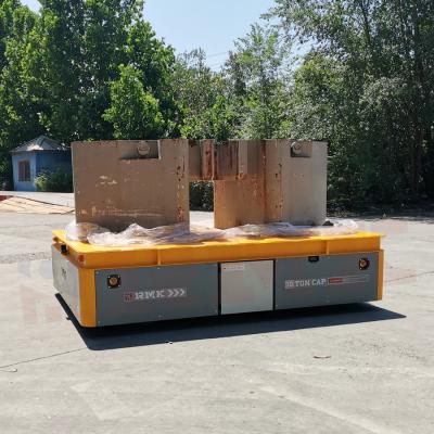 中国 5 Ton Transportation Tools Battery Power Trackless Transfer Cart 販売のため
