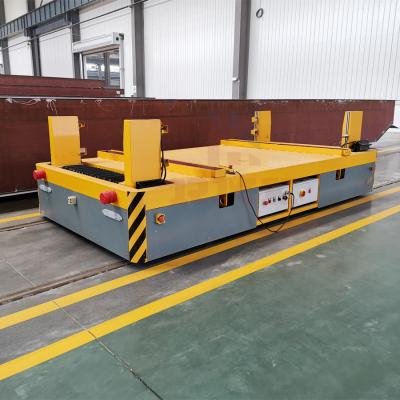 Cina Yellow Color 20 Tons Shipbuilding Using Rail Transfer Trolleys in vendita