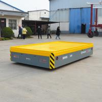 China Battery Powered 5 Tons Concrete Structure Transfer Carts Remote Control for sale