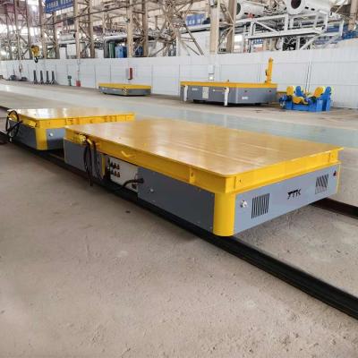 China 15 Ton Rail Transporter Mould Heavy Duty Transfer Cart Low Voltage for sale