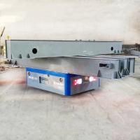 China Wireless 25 Tons Hydraulic Lifting Transfer Cart Automatic Charging Stepless Speed for sale