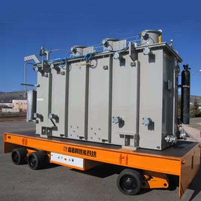 China Electric Industrial Transfer Cart Heavy Load Magnetic Brake For Workshop for sale