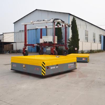 China Material Handling Industry Transfer Trolley Trackless Motorized for sale