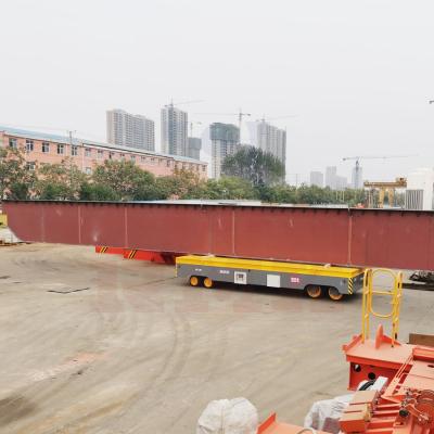 China Gemotoriseerde Ongebaande Bestuurbare Overdrachtkar voor Industrie for sale