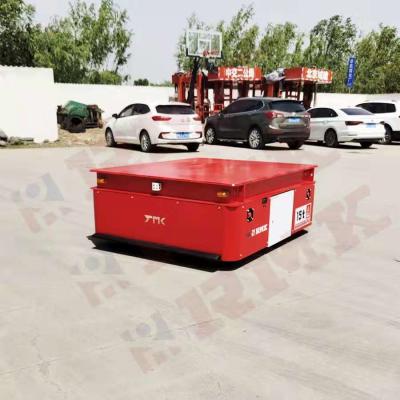 China Carretilla sin rieles resistente de la transferencia 15 toneladas para la dirección de la plataforma de la fábrica for sale