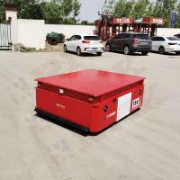 China 15 Tons Steerable Trackless Transfer Car For Material Handling for sale