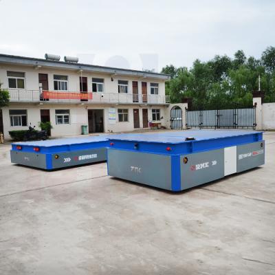 Cina 20 Ton Heavy Duty Motorized Die Transfer Cart Electric Material Transport in vendita